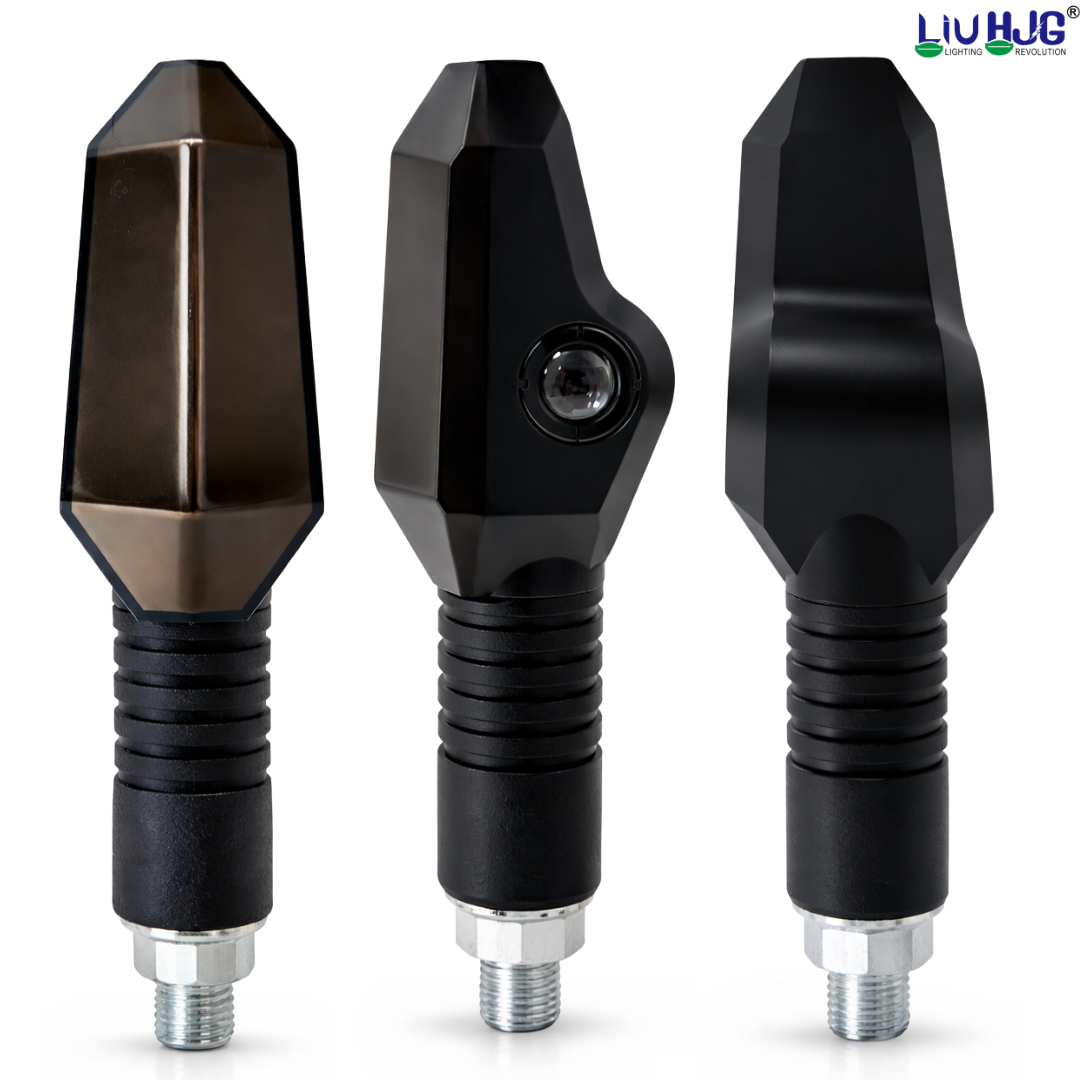 LIU HJG Motorcycle Indictor Light Waterproof Turn Signal Light Magneti