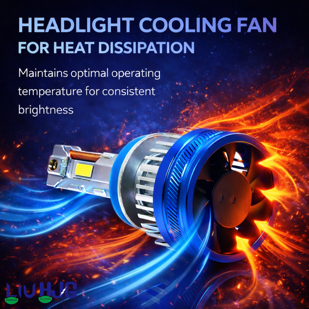 LIU HJG LED Headlight Bulb (H9/H11/H16) Fitting Ultra Bright Waterproo